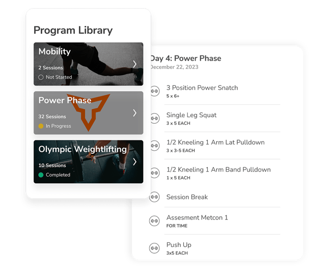 Workout Programming: Customizable Training Plans